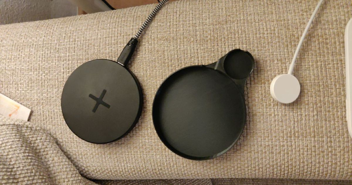 Dual Wireless Charger base by Daniel Blanquez | Download free STL model ...