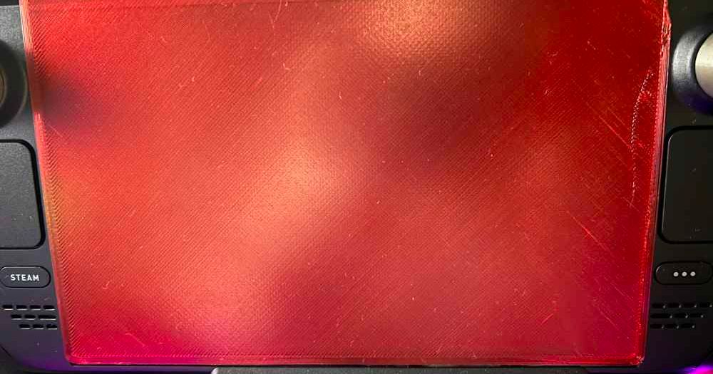 Steam Deck anti screen dust by AlextheStampede | Download free STL ...