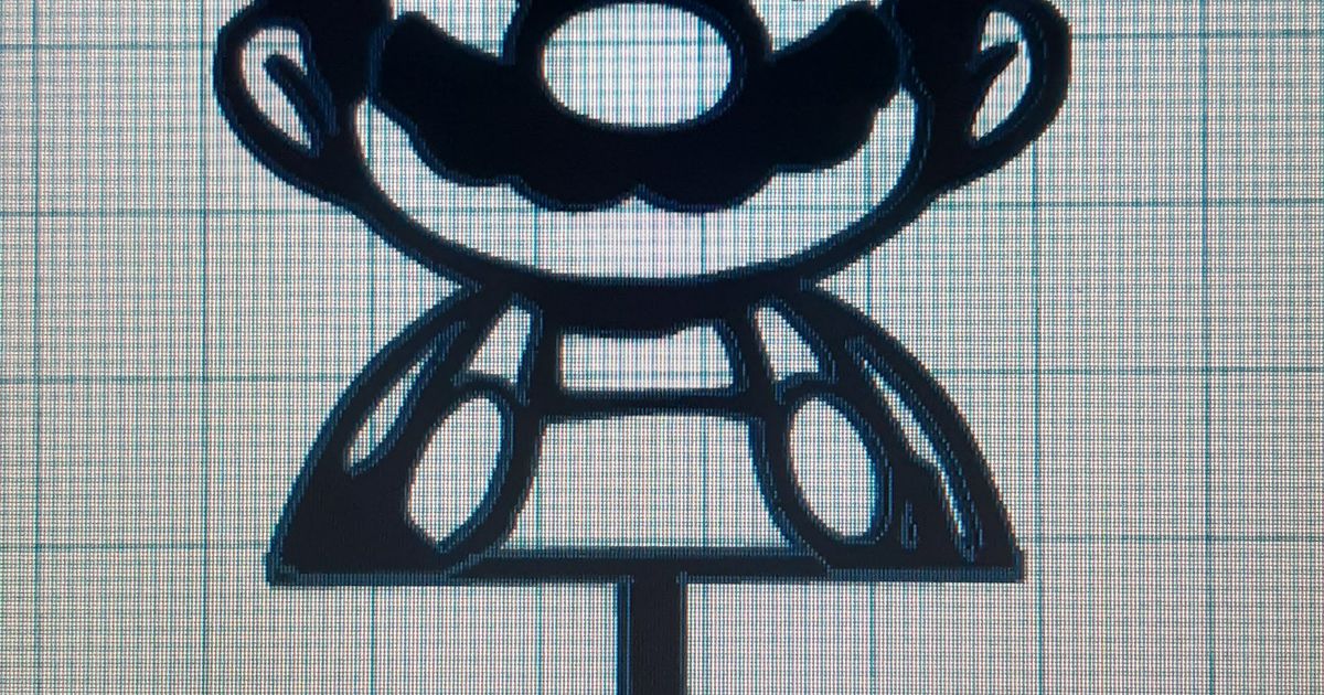 Mario topper by Vickytoria02 | Download free STL model | Printables.com