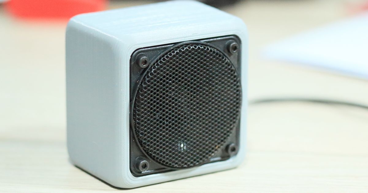 2.5in Tweeter enclosure/housing by FellipeC | Download free STL model ...