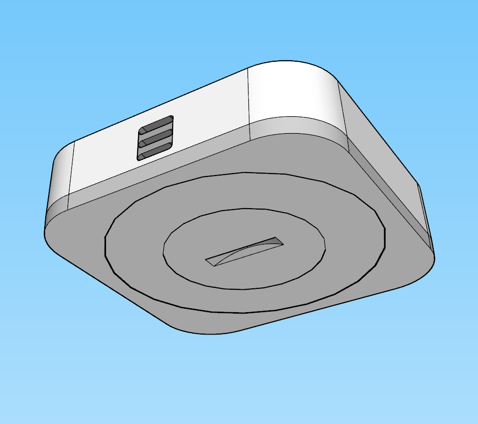 Aqara Temperature and Humidity Sensor Model by sky | Download free STL ...