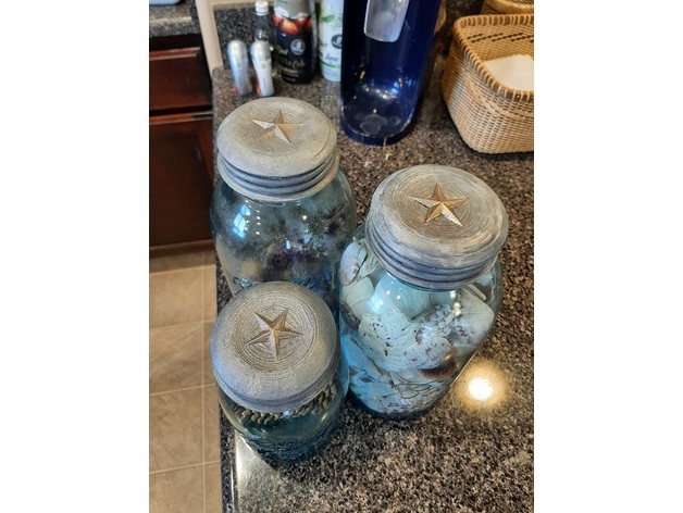 Ball Jar Lids by CJ | Download free STL model | Printables.com