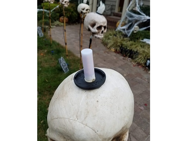 LED Skull Torches by CJ | Download free STL model | Printables.com