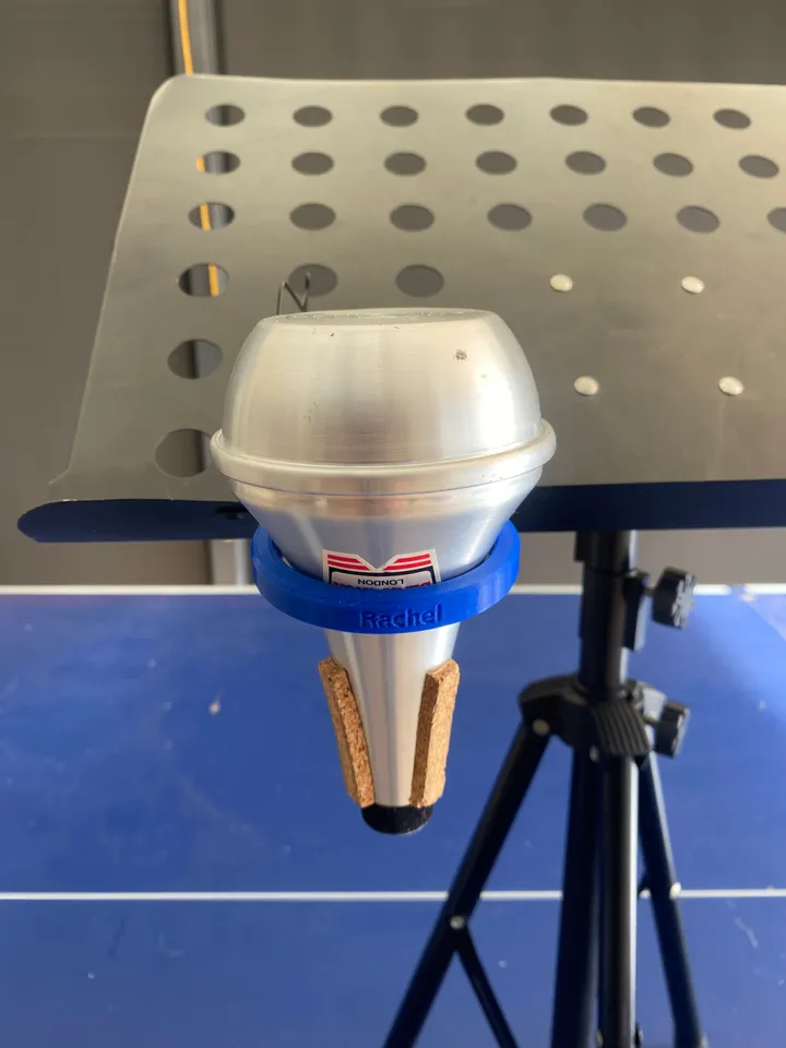 Trumpet Mute Holder by Duane | Download free STL model | Printables.com