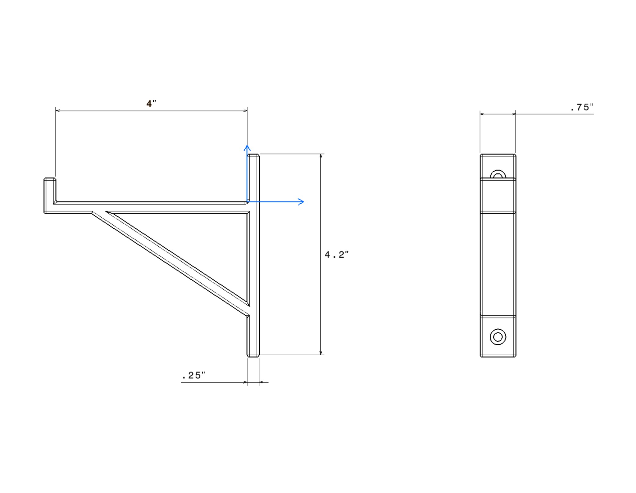 bracket by Steff137 | Download free STL model | Printables.com