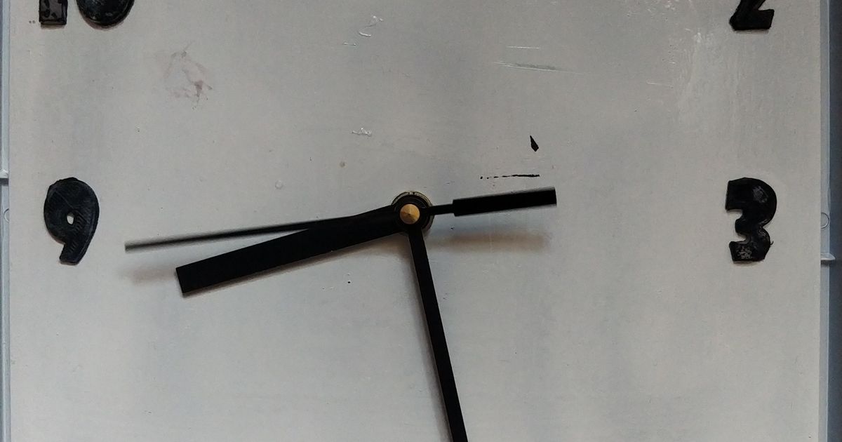 Customizable Numbers for Clock by Thehobbyistlab | Download free STL ...