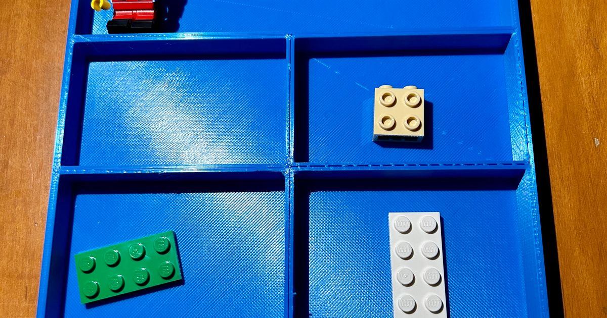 Lego Sorting Tray by Watcher19 | Download free STL model | Printables.com