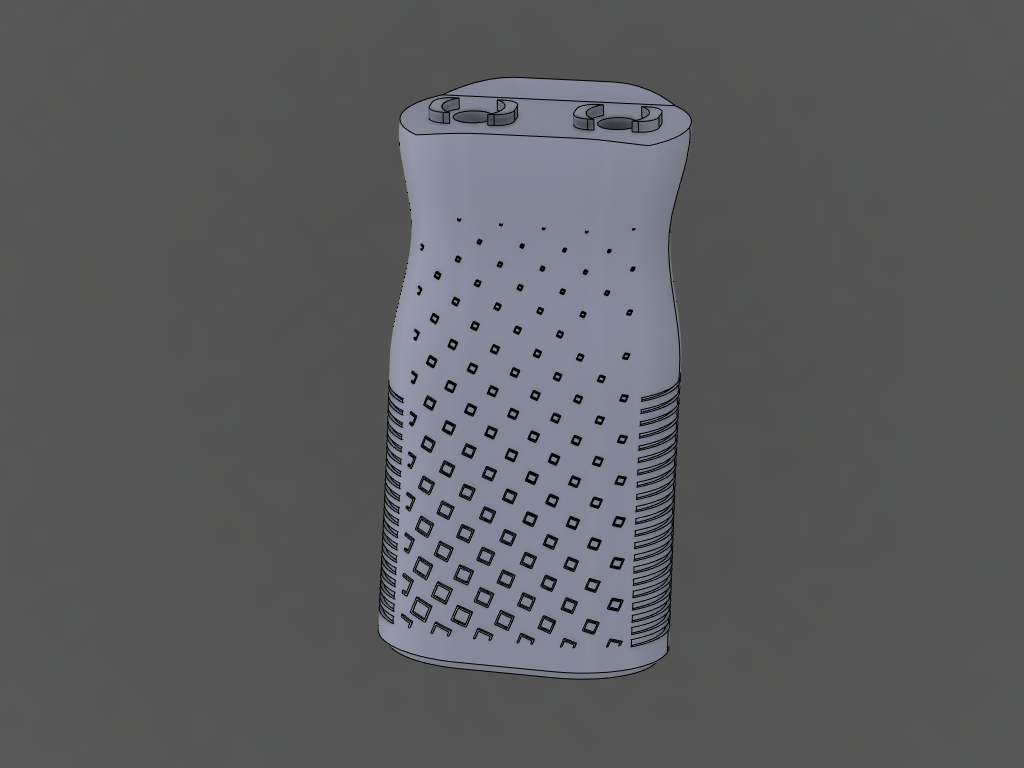 NotSo Vertical Grip by GonzoStrange | Download free STL model ...