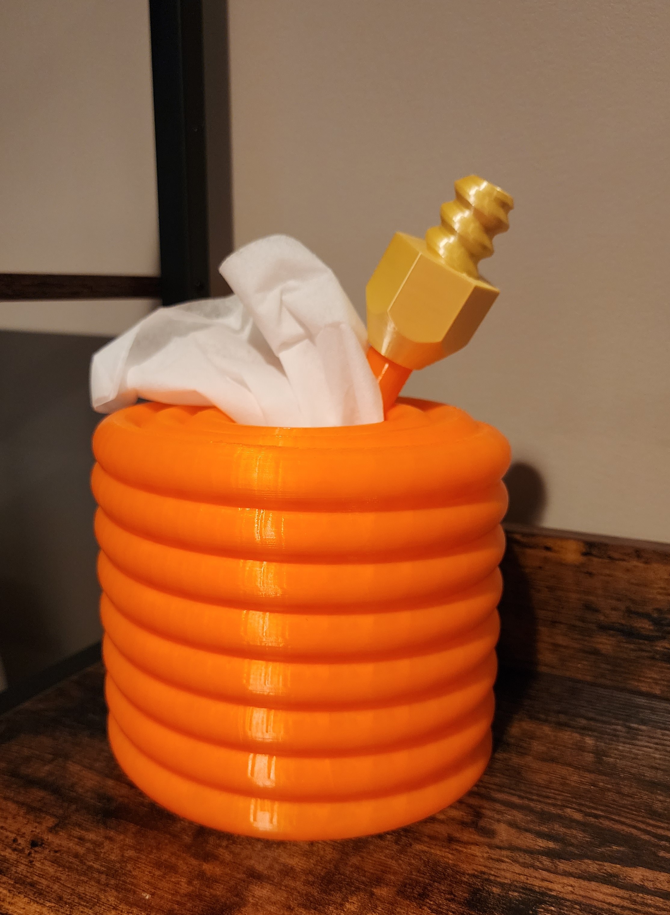 Extruded Round Tissue Box by Forty206 | Download free STL model ...