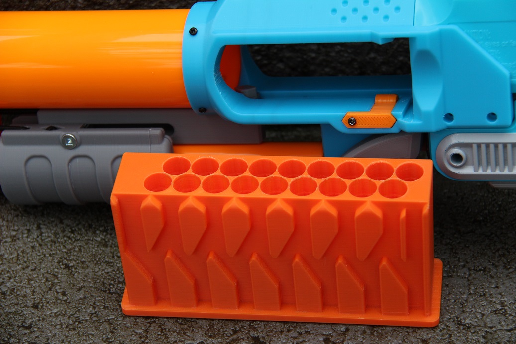 Clip Variants For The Cryptid. A Pump Action Clip Fed Nerf Sledgefire ...