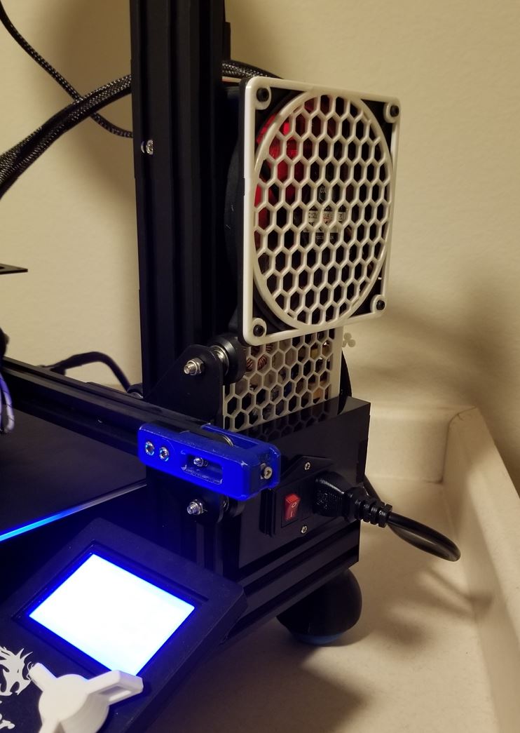 Creality PSU Quiet Mod 120mm Fan by katthulu | Download free STL model ...