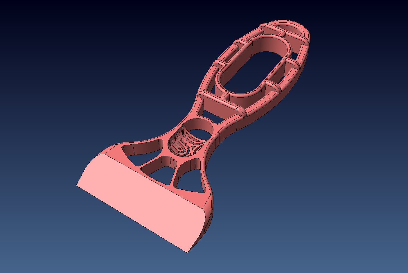 Printbed Scraper - Ergonomic by Stavros Salampoukidis | Download free ...