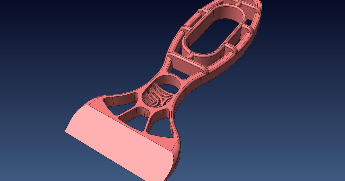 Printbed Scraper - Ergonomic by Stavros Salampoukidis | Download free ...