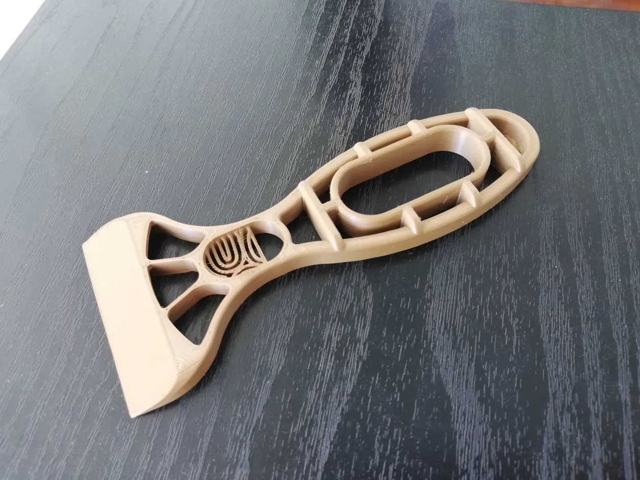 Printbed Scraper - Ergonomic by Stavros Salampoukidis | Download free STL model | Printables.com