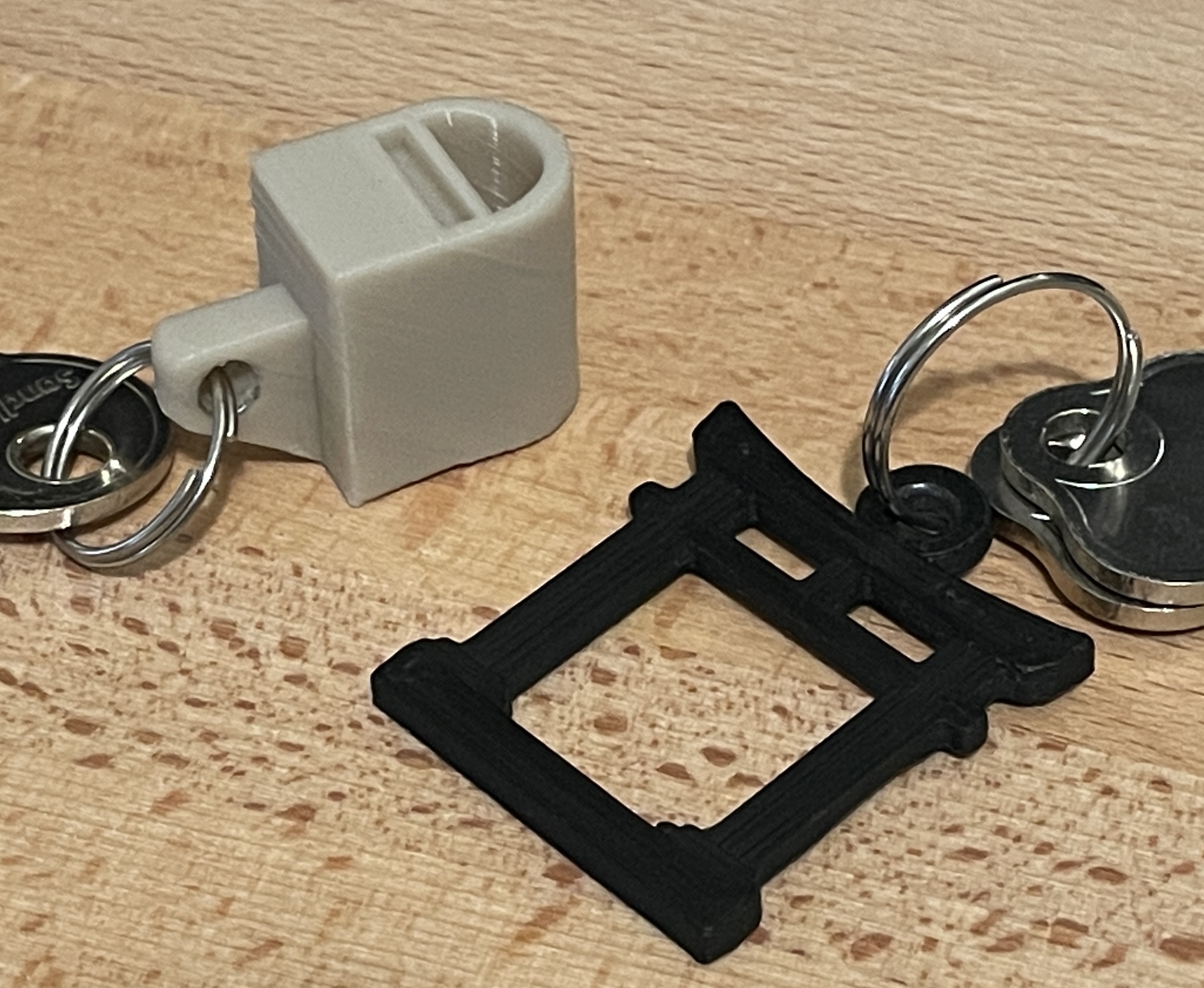 Gate and Letterbox keyrings by Martin_au | Download free STL model ...