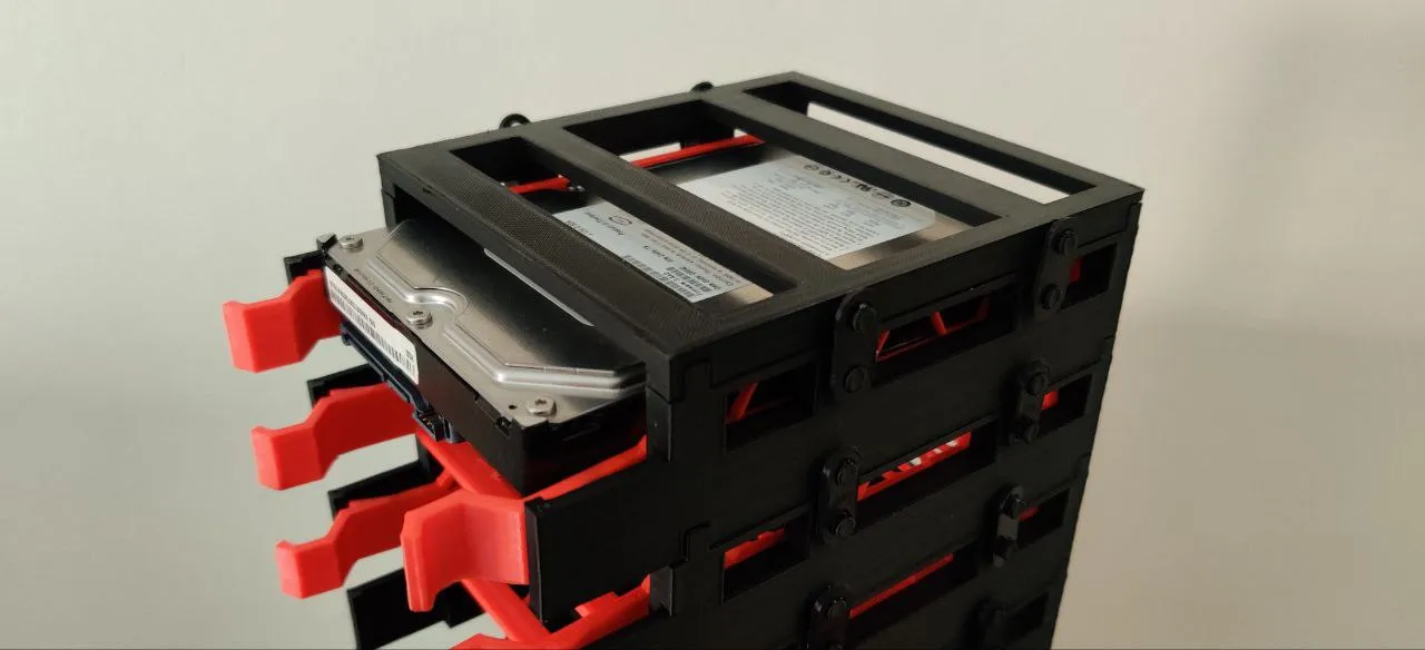 HDD Stack Top Cover by Facorazza | Download free STL model | Printables.com