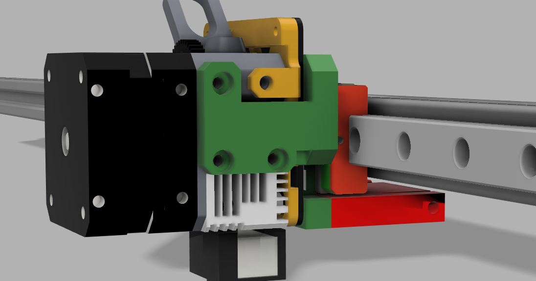 Creality Sprite/Sprite Pro Linear X Rail Mount by stat1kDesigns ...