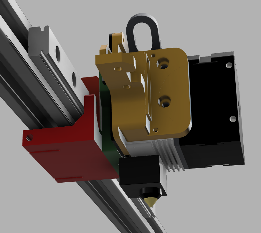 Creality Sprite/Sprite Pro Linear X Rail Mount by stat1kDesigns ...