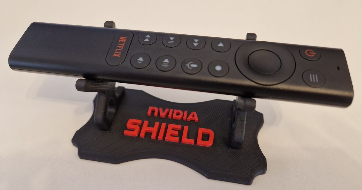 Nvidia Shield Remote Stand (with and without cover) by cHaOt166 ...