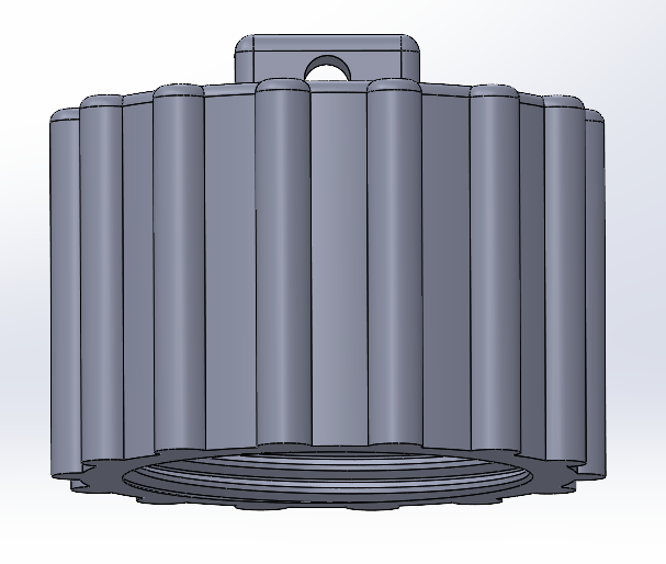 Grippy Keychain Containers by Zizor | Download free STL model ...