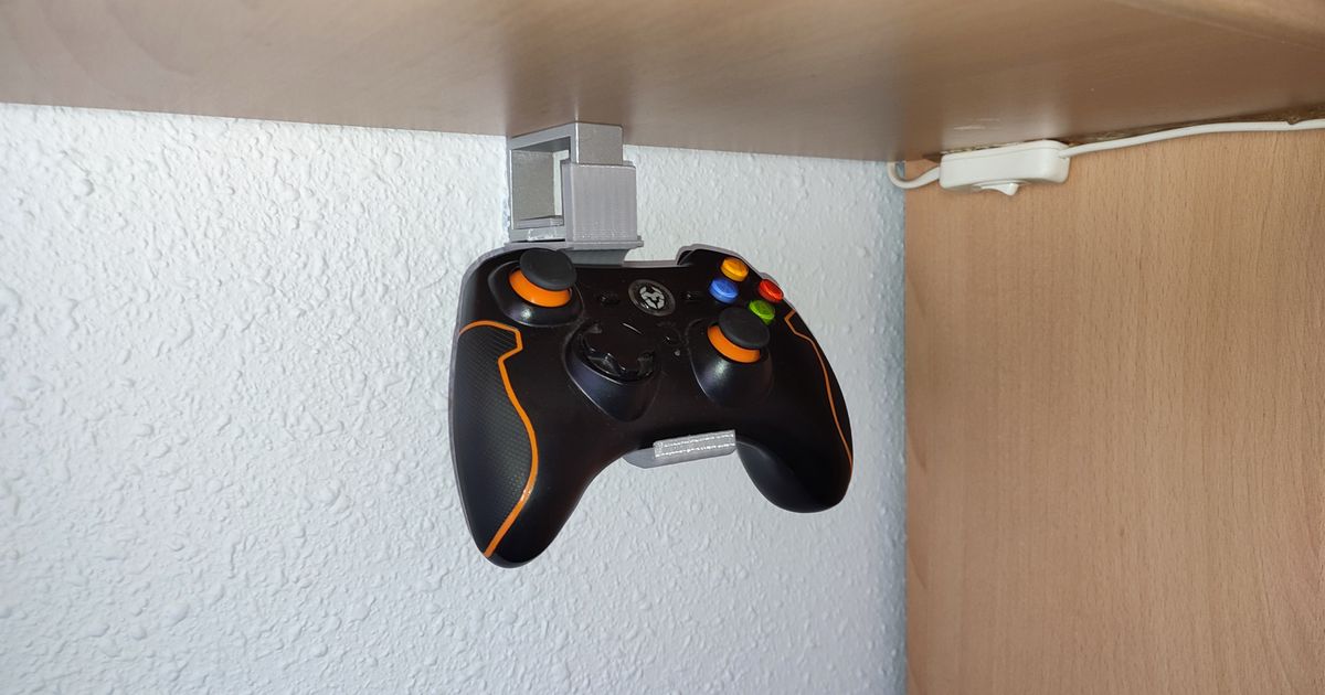 Shelf controller stand/holder by Akerraps | Download free STL model ...