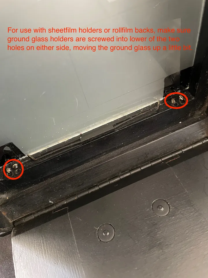 3x4 Graflex SLR to 4x5 conversion kit by acornelissen | Download free ...