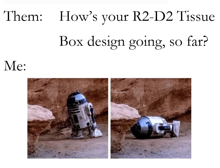 R2-D2 Tissue Box by Philippe Lacoude | Download free STL model ...