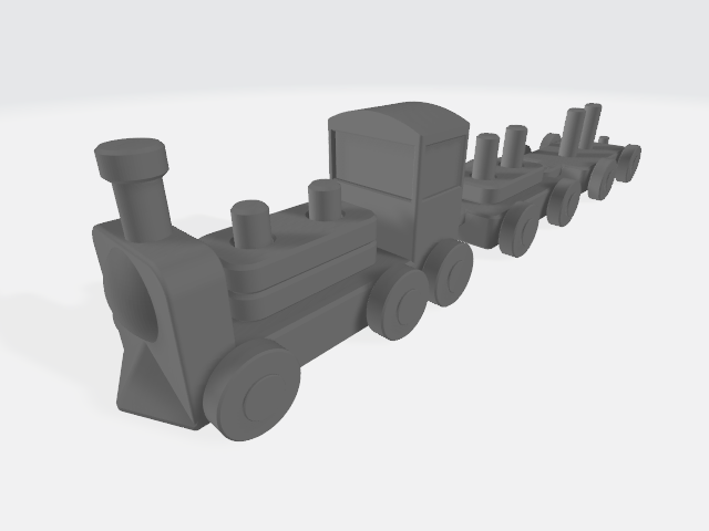 Stacking Train - Small by Crafter64 | Download free STL model ...