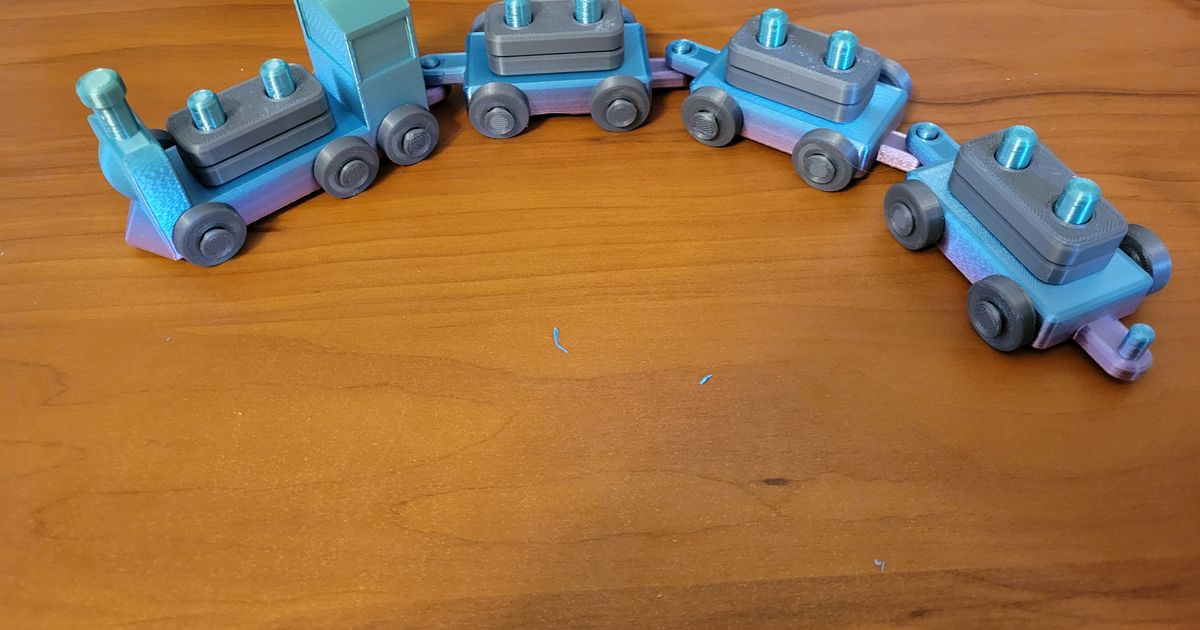 Stacking Train - Small by Crafter64 | Download free STL model ...