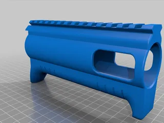 SG22 6 Inch Handguard by KN16 | Download free STL model | Printables.com