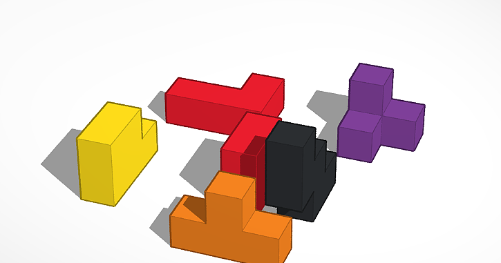 puzzel cube pieces 3 by Preston Riley | Download free STL model ...