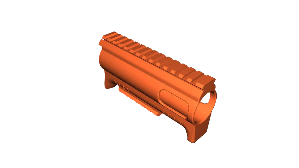 SG22 6 Inch Handguard With Lower P Rail by KN16 | Download free STL ...