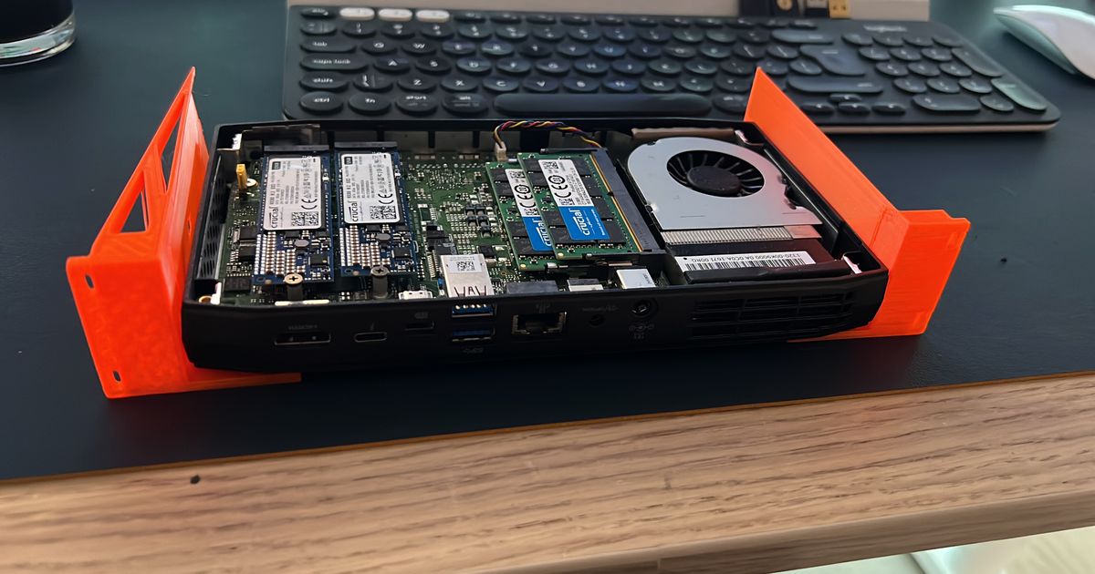 Intel Skull Canyon (NUC6i7KYK) 10" Rack mount option by Kees Baggerman ...