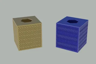 Hexagon Tissue Box Cover (Updated 5/9/2023) by Strider Varun | Download free STL model ...