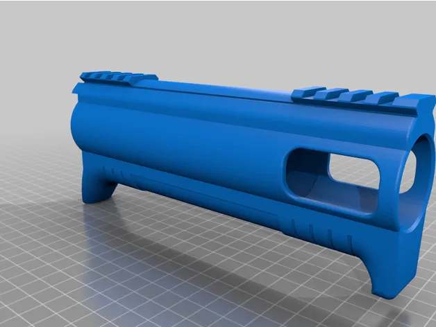 SG22 7 & 3/4 Inch Handguard by KN16 | Download free STL model ...