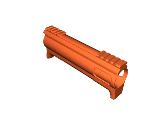 SG22 7 & 3/4 Inch Handguard by KN16 | Download free STL model ...