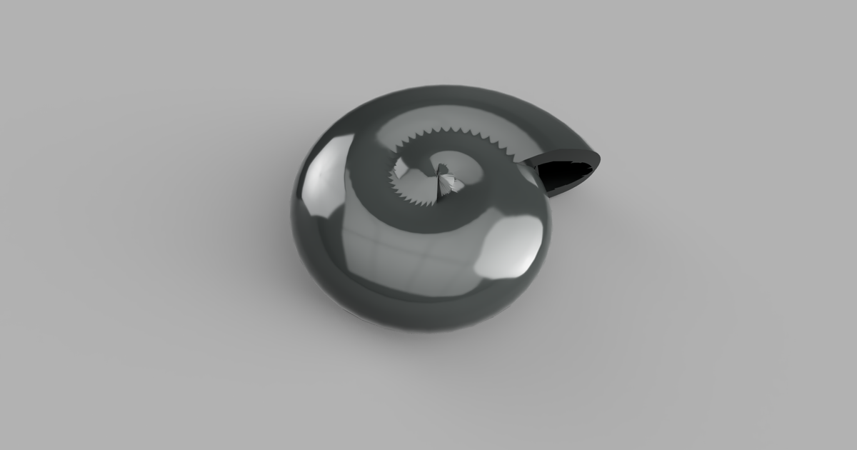 Snail Shell by Pau Serrat Gutiérrez | Download free STL model ...