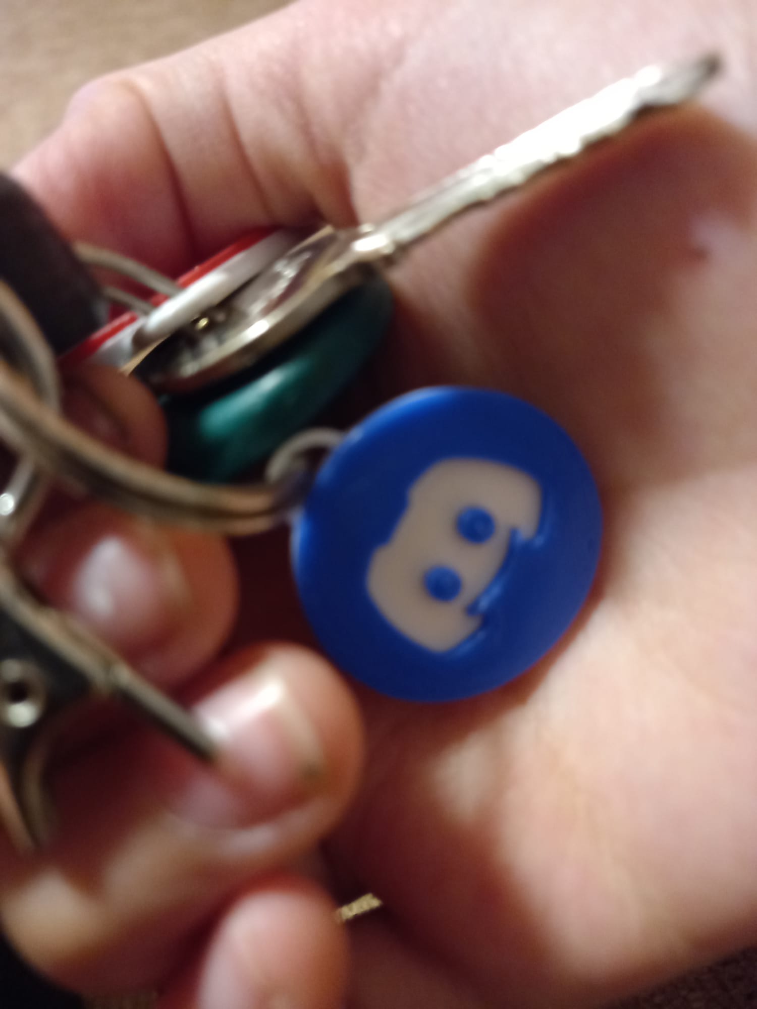 Discord keychain / Discord klíčenka by Marek Toula | Download free STL ...