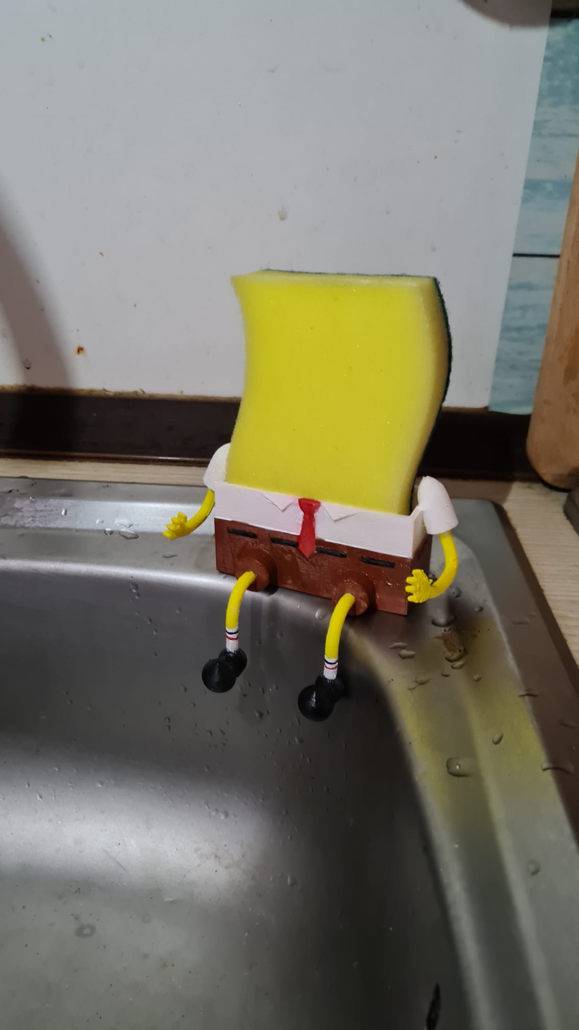 Sponge holder Spongebob by Nicholas Mantovani | Download free STL model ...