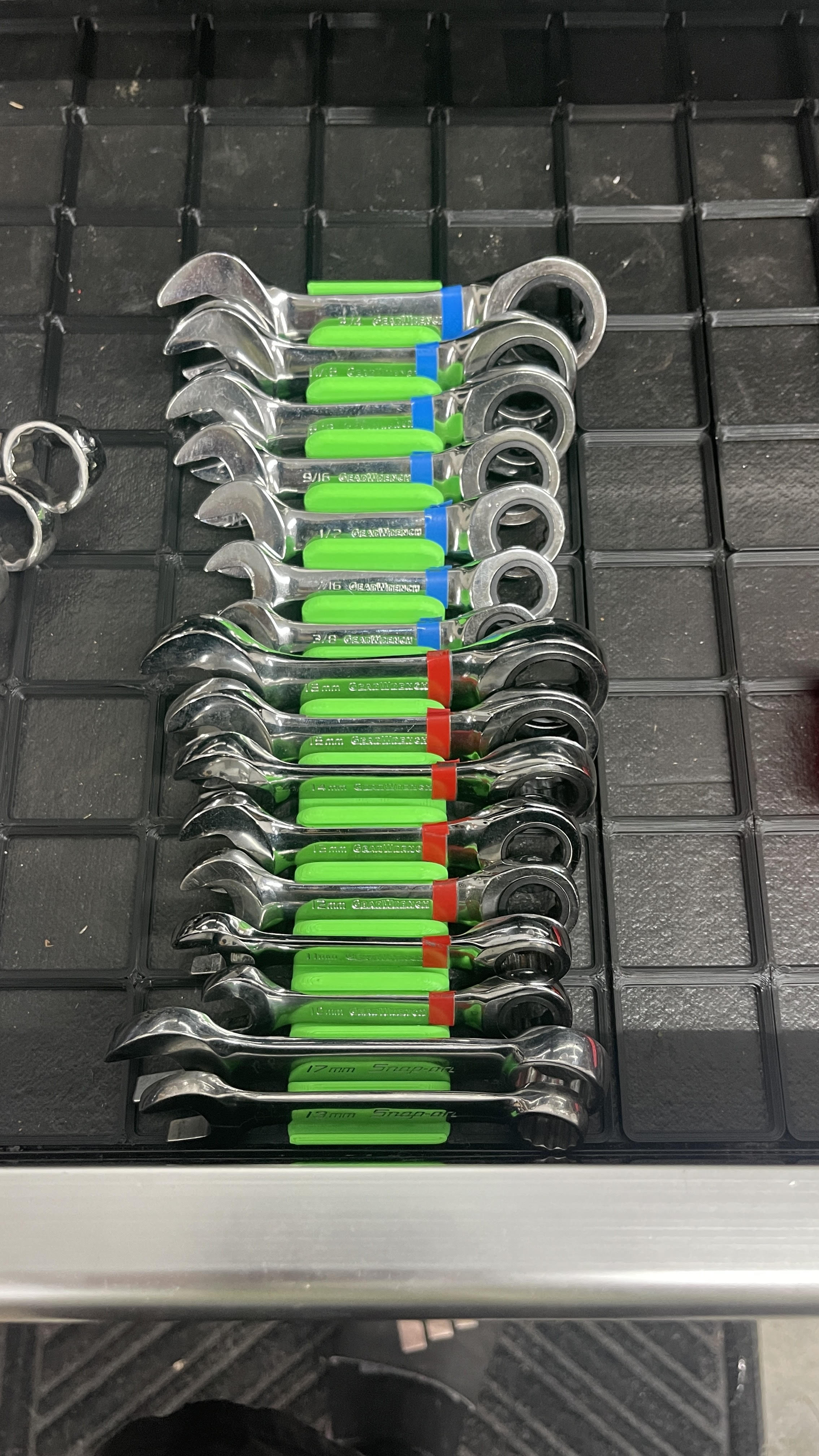 Gridfinity 16 Stubby wrenches by 3DeezNutz | Download free STL model ...