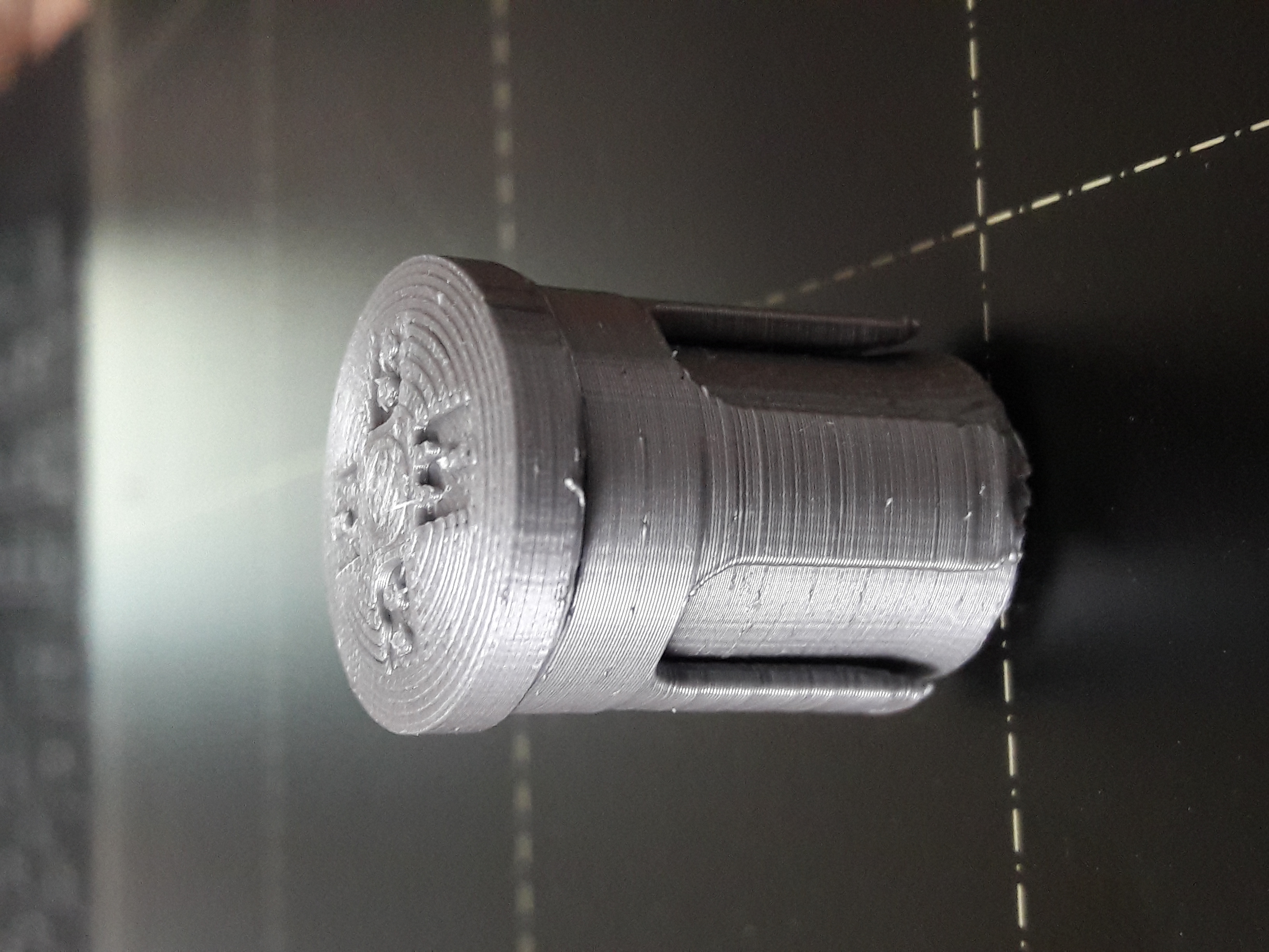 Pipe end cap (self-titening) by BM | Download free STL model ...