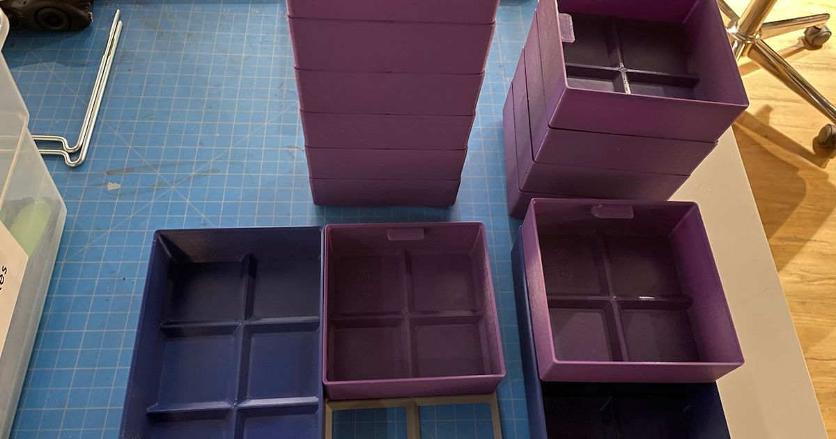 [ALCH] stackable modular boxes in 6 heights and 9 dimensions (169 ...