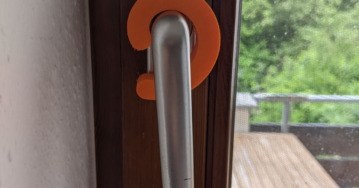 Window stopper by Manuel | Download free STL model | Printables.com