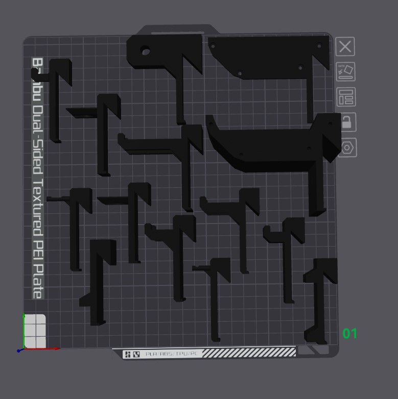 French Cleat System by ohrenstoepsel | Download free STL model ...