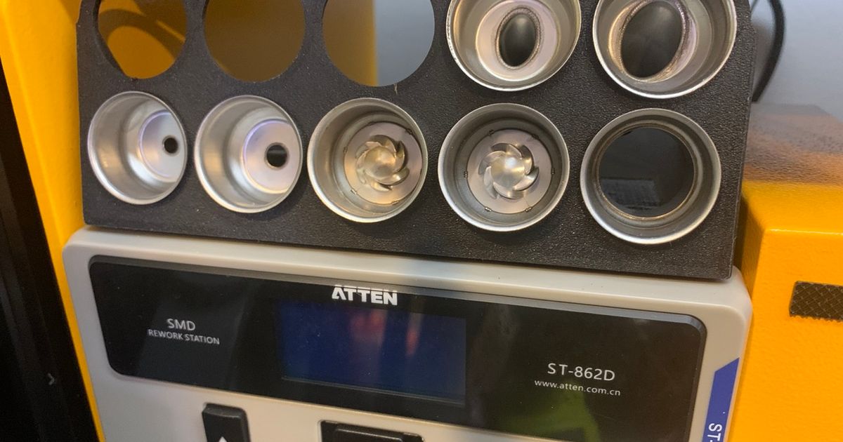 Hot Air Nozzle Rack by Joshua Hogendorn | Download free STL model ...