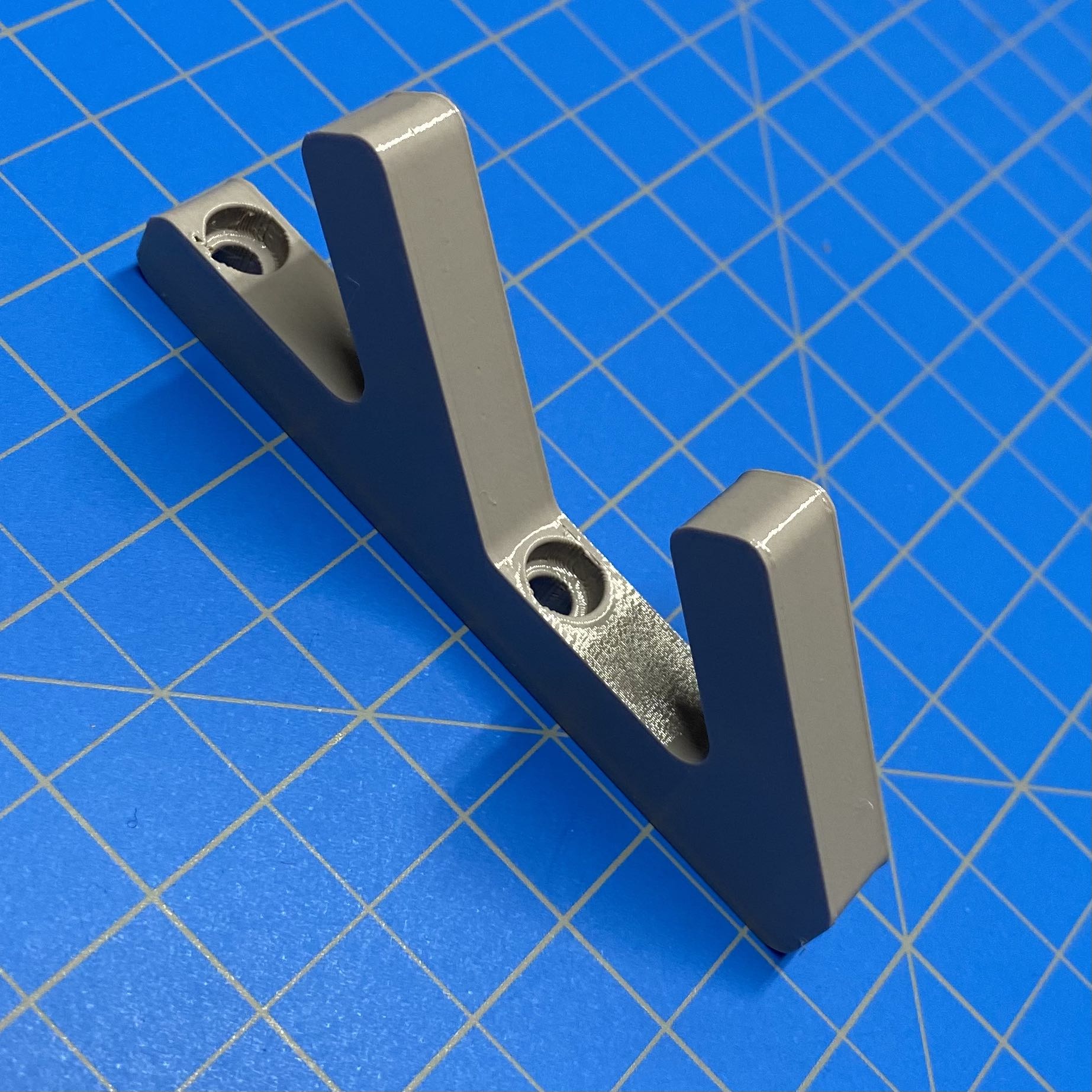 Double Coat Hook by TinkrMakr | Download free STL model | Printables.com