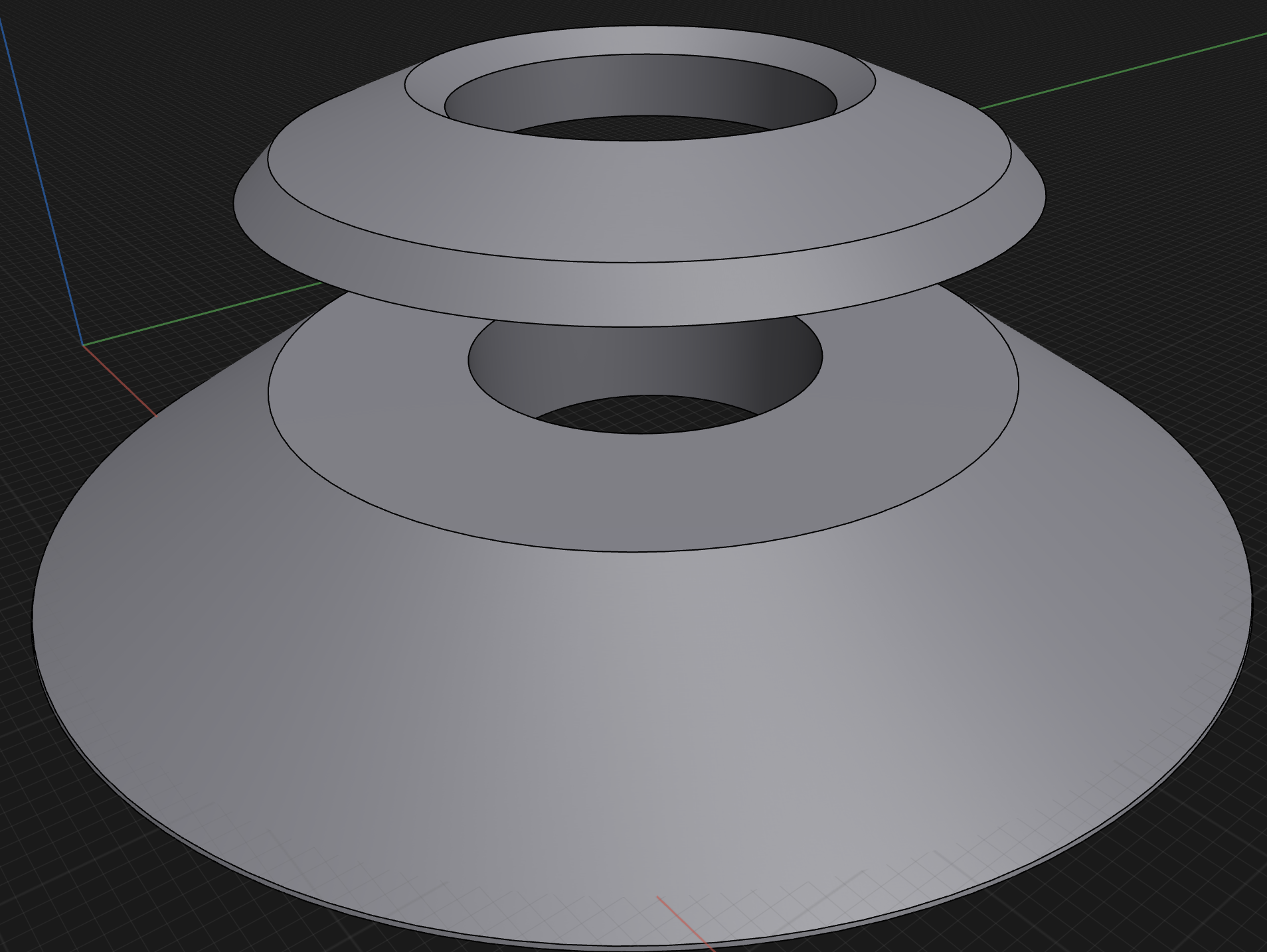 stackable tapered washers by AlienInnovationsLLC | Download free STL ...