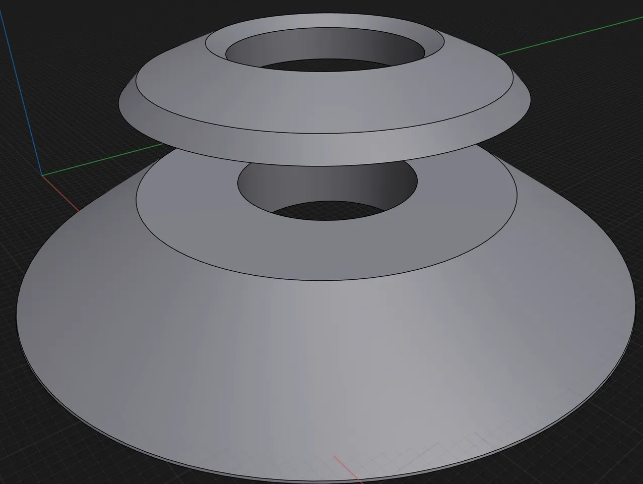 stackable tapered washers by AlienInnovationsLLC | Download free STL ...