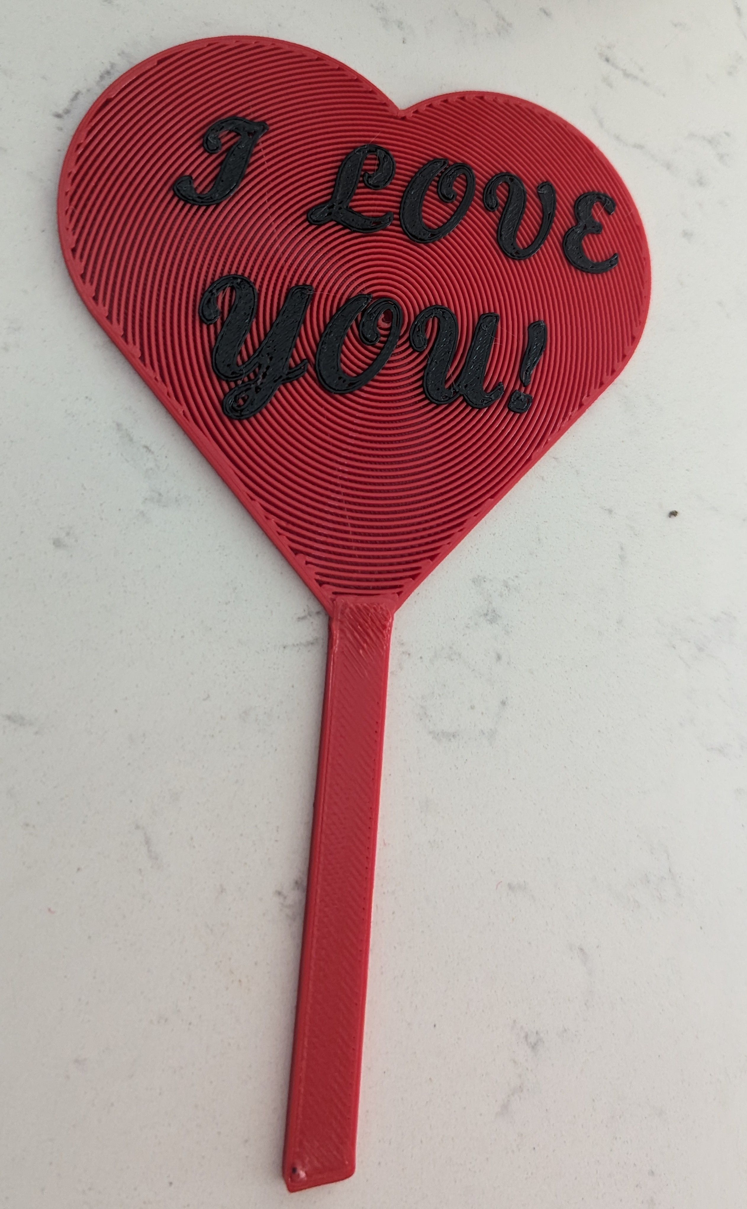 Heart shaped sign by Thibo-do-it | Download free STL model | Printables.com