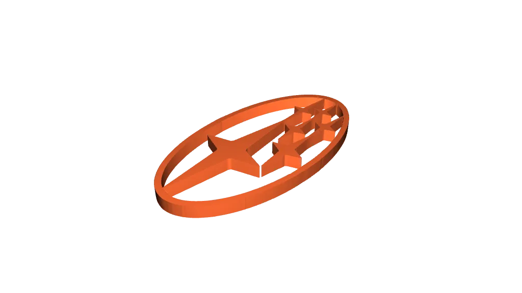 Subaru logo by Toe Jam Sammich | Download free STL model | Printables.com
